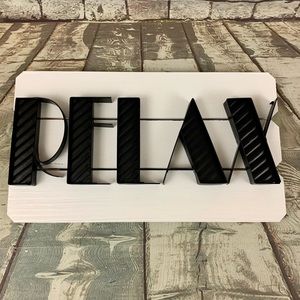 Better Homes And Gardens | Wall Decor | Rustic Wood And Metal White ...